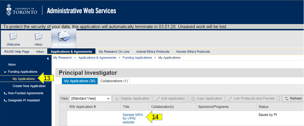 How to Submit an Application Through MRA | Apply for Funding